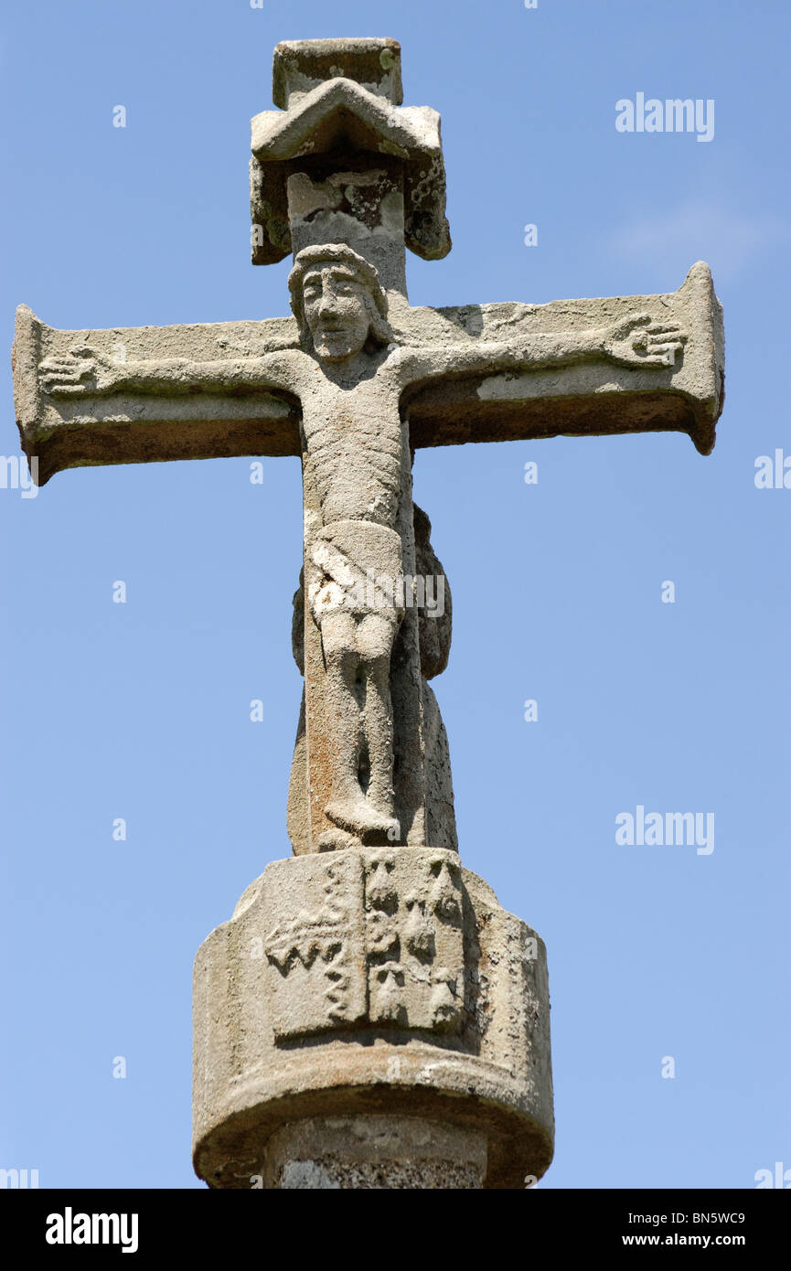 Roadside cross hi-res stock photography and images - Alamy