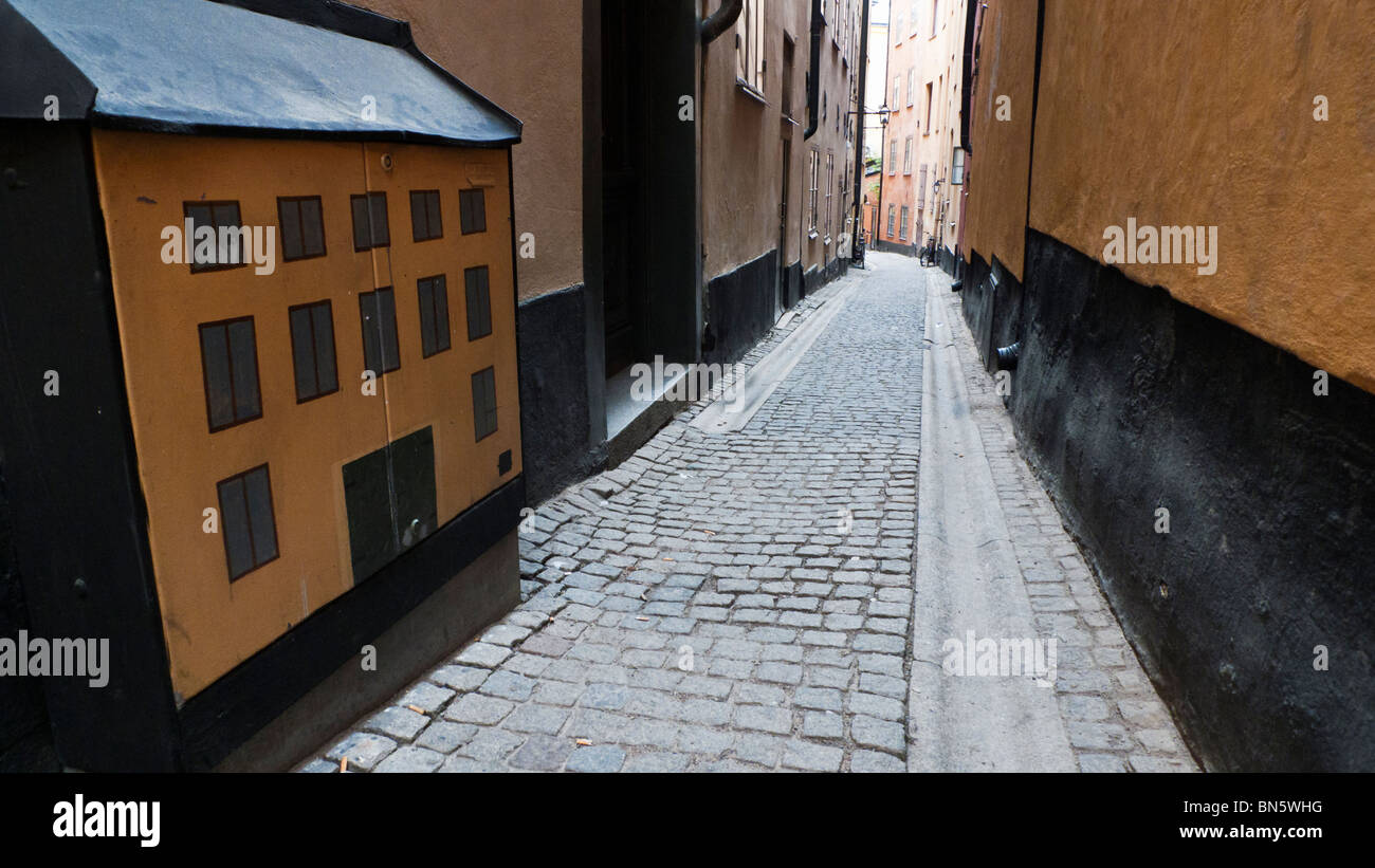 Gamla stan alley stockholm hi-res stock photography and images - Alamy