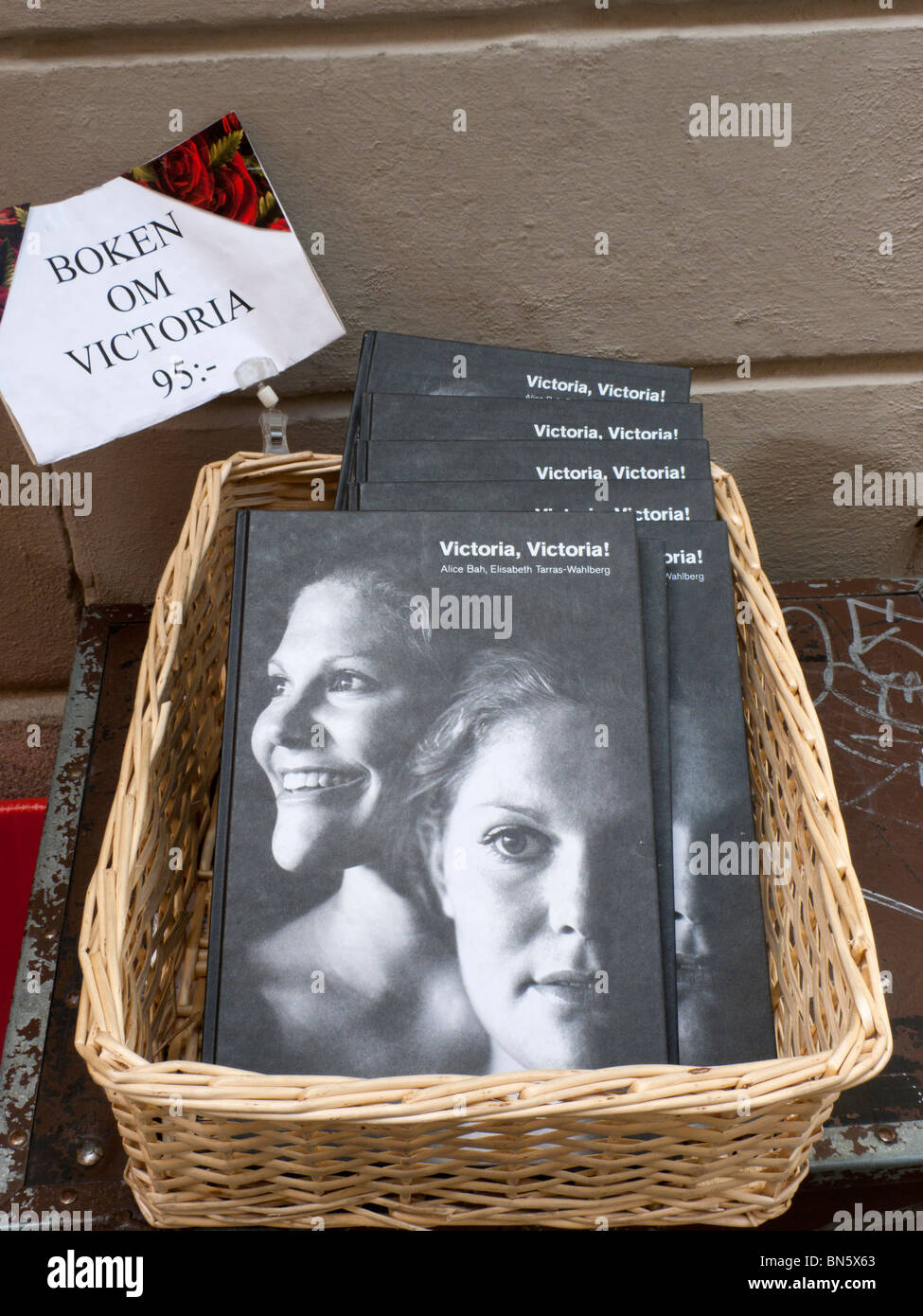 Books about Crown Princess Victoria for sale prior to her wedding in ...