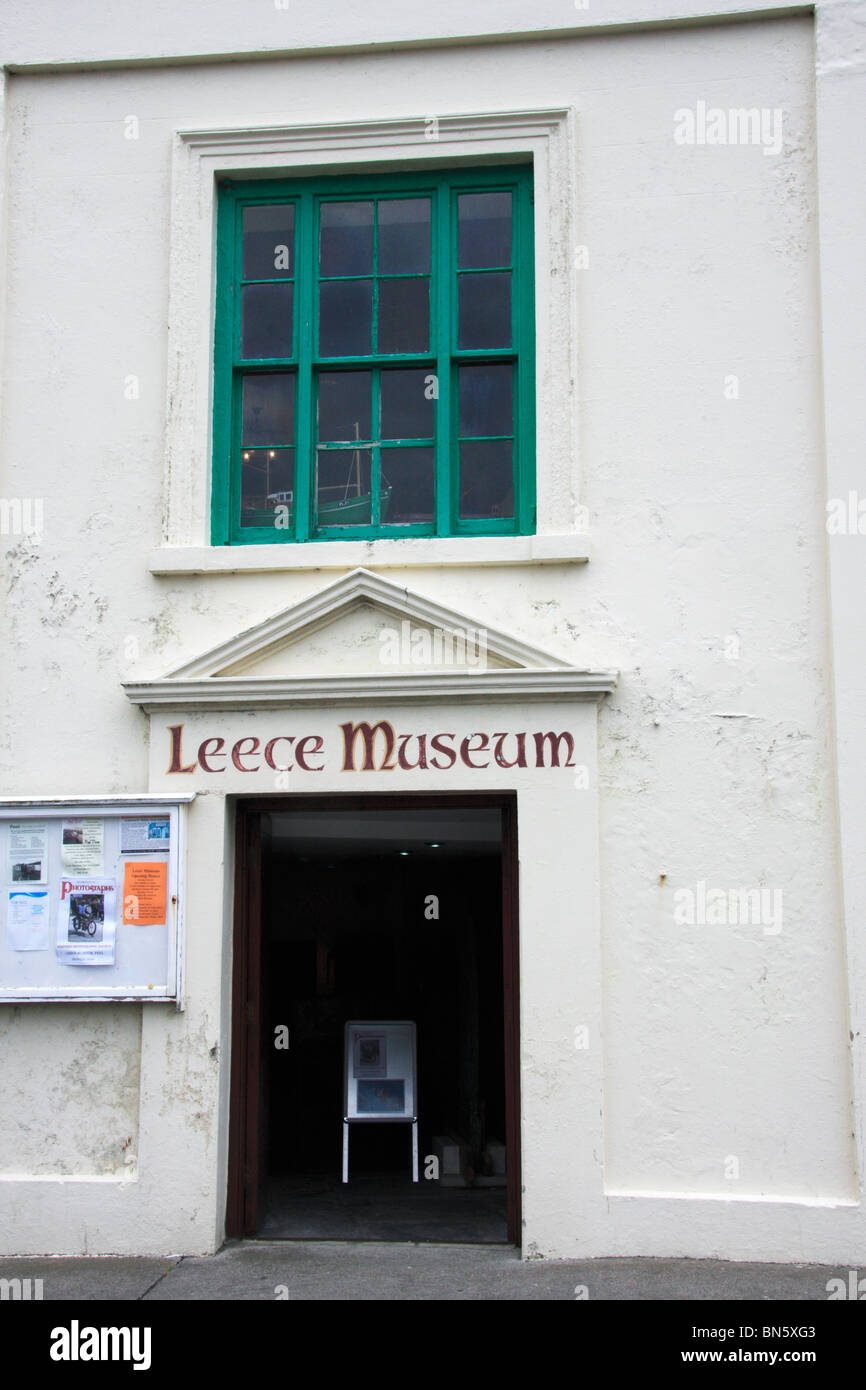 Leece Museum in Peel, Isle of Man Stock Photo - Alamy