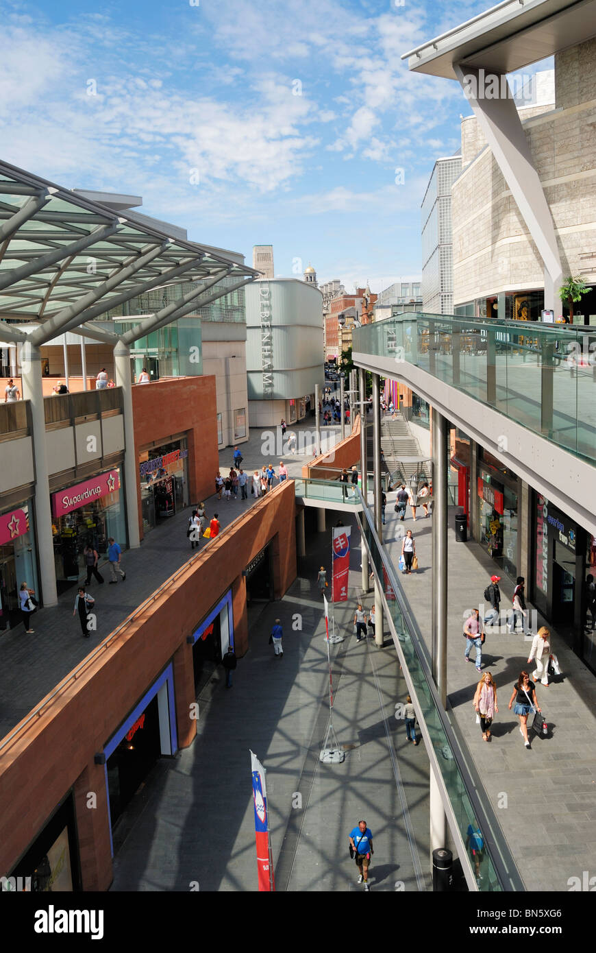 Liverpool One shopping area Stock Photo - Alamy