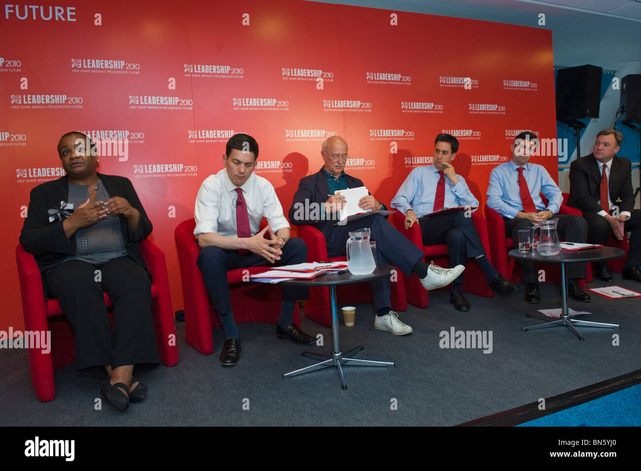 Candidates for Labour Party leadership at hustings with party members ...
