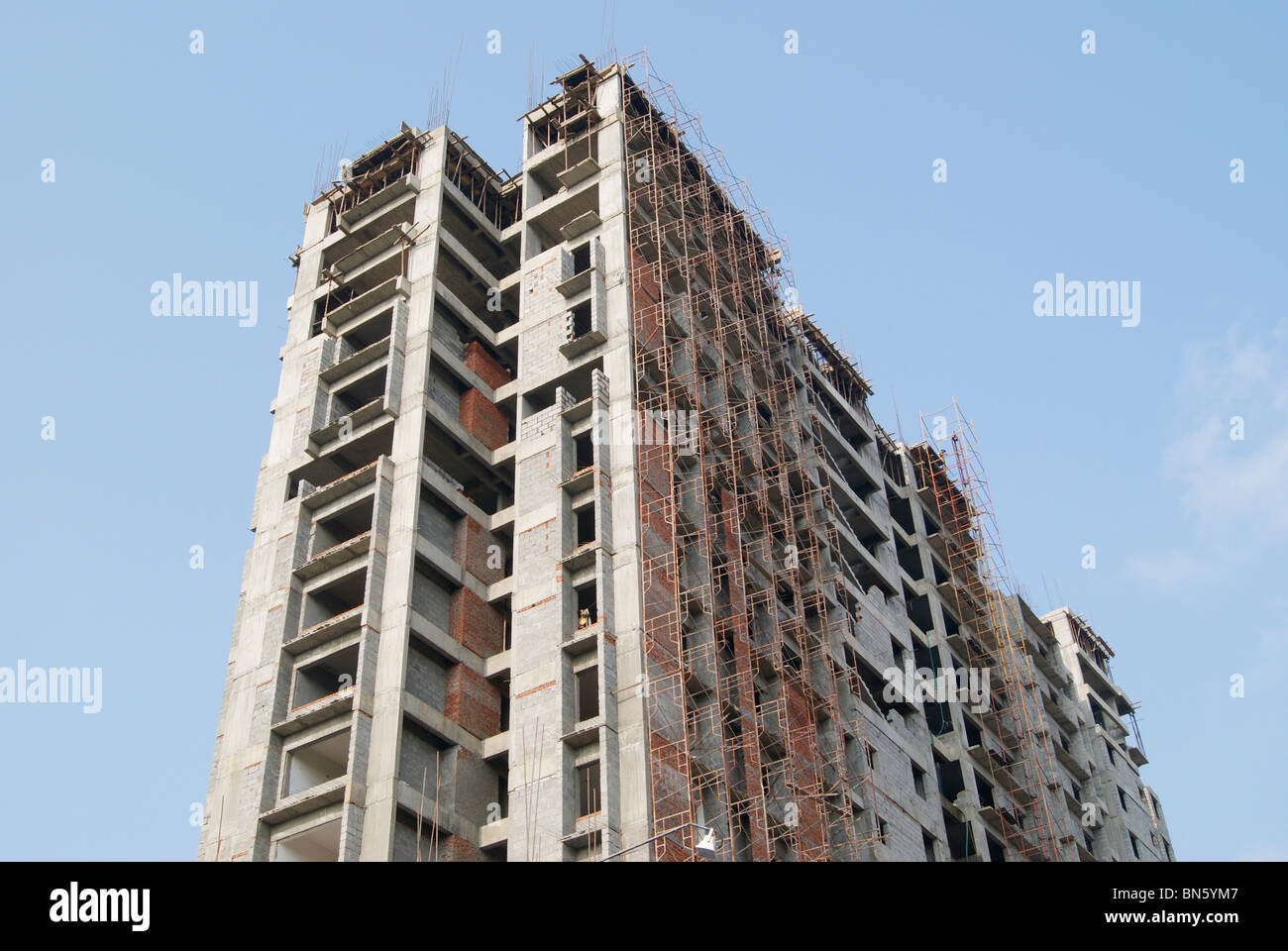 High Rise Building under construction Stock Photo - Alamy
