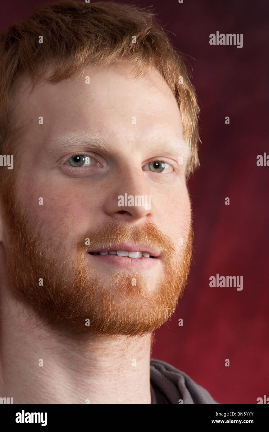 Red hair beard hi-res stock photography and images - Alamy