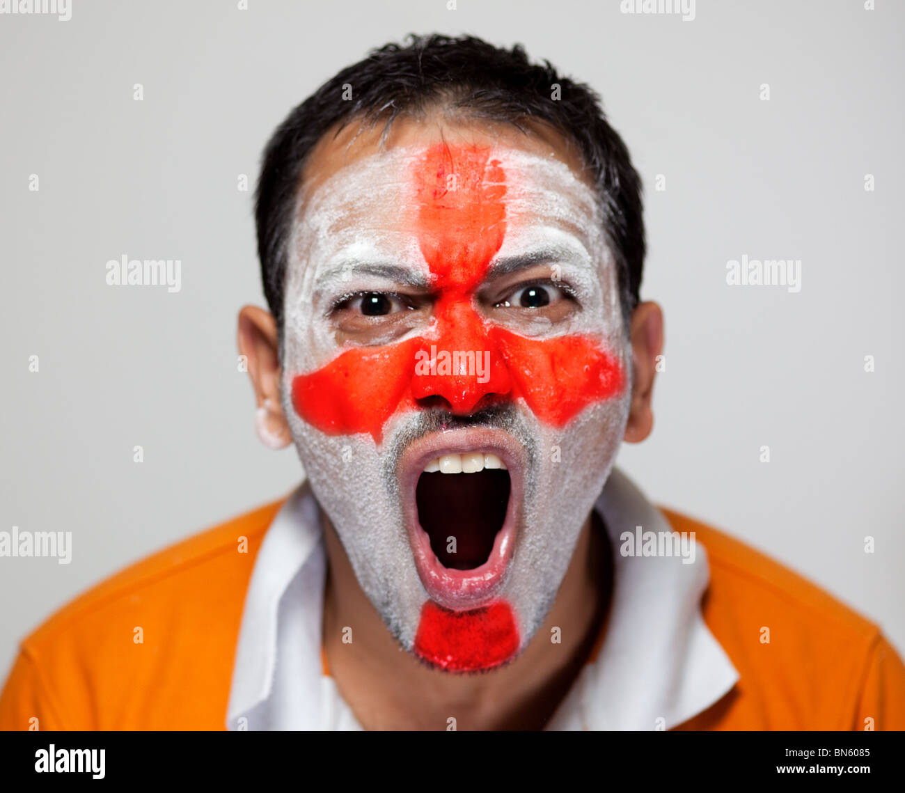 Soccer Fan Face Paint World Cup High Resolution Stock Photography and ...