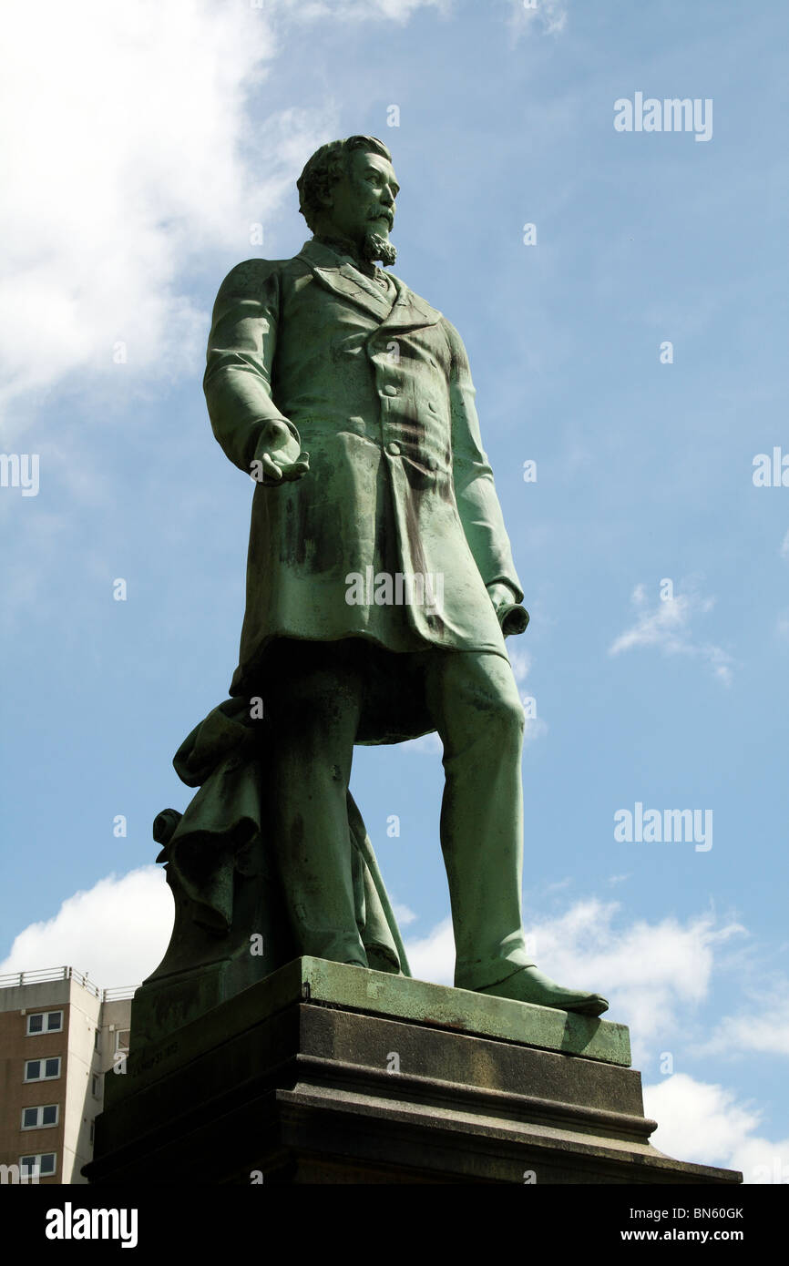 Edward Akroyd of Halifax in the Borough of Calderdale Yorkshire Statue ...