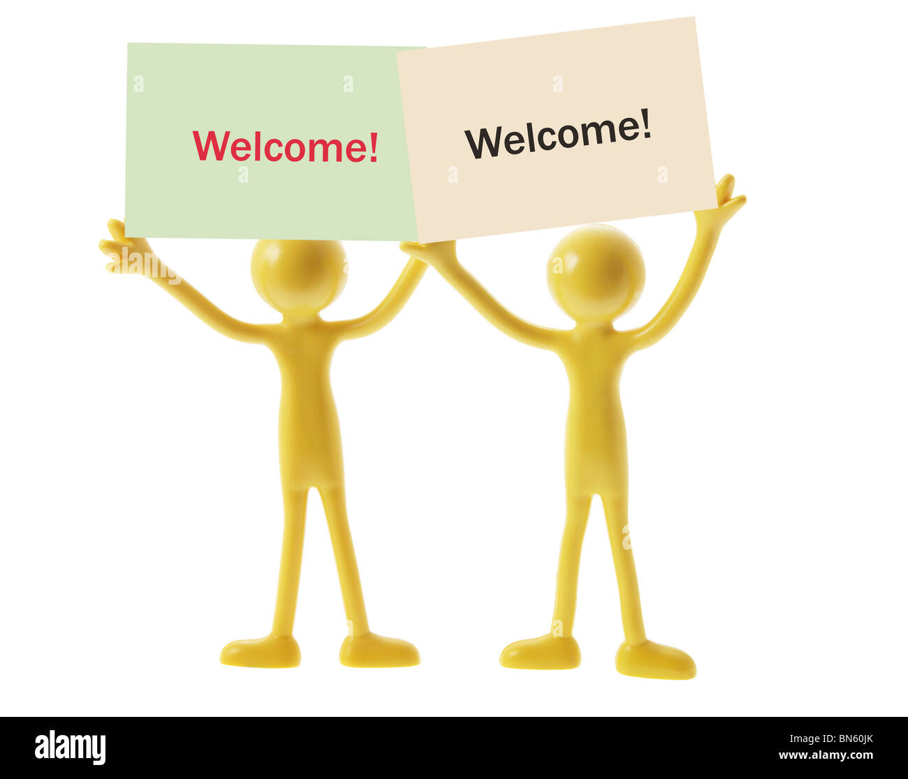 Welcome figure hi-res stock photography and images - Alamy