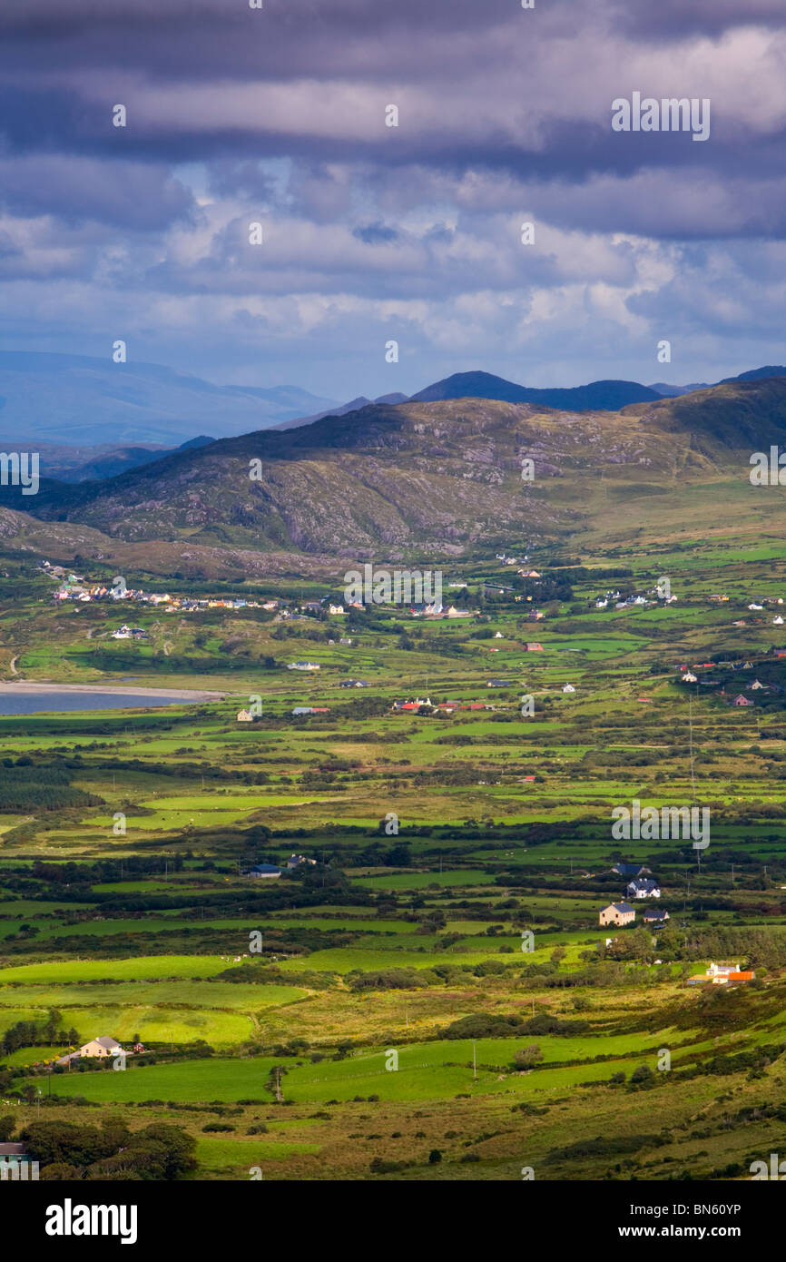Dramatic rural landscape near Eyeries, Beara Peninsula, Co. Cork & Co ...