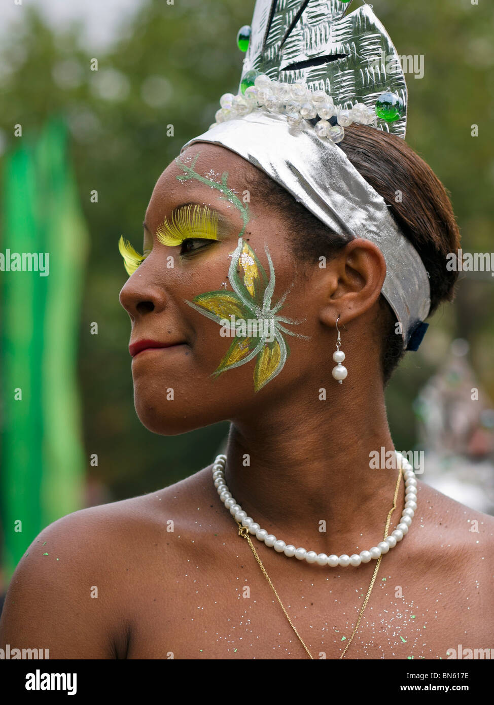 Performers of the 2010 tropical carnival paraded in the streets of ...