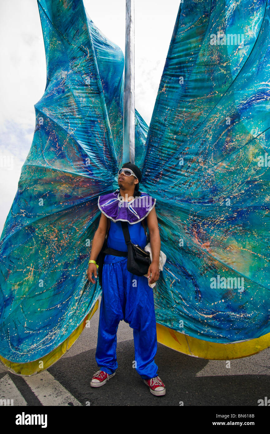 Performers of the 2010 tropical carnival paraded in the streets of ...