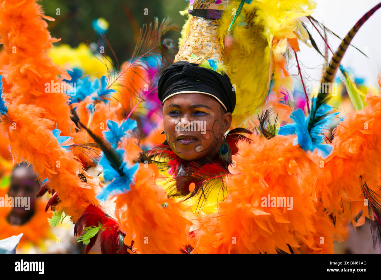 Performers of the 2010 tropical carnival paraded in the streets of ...