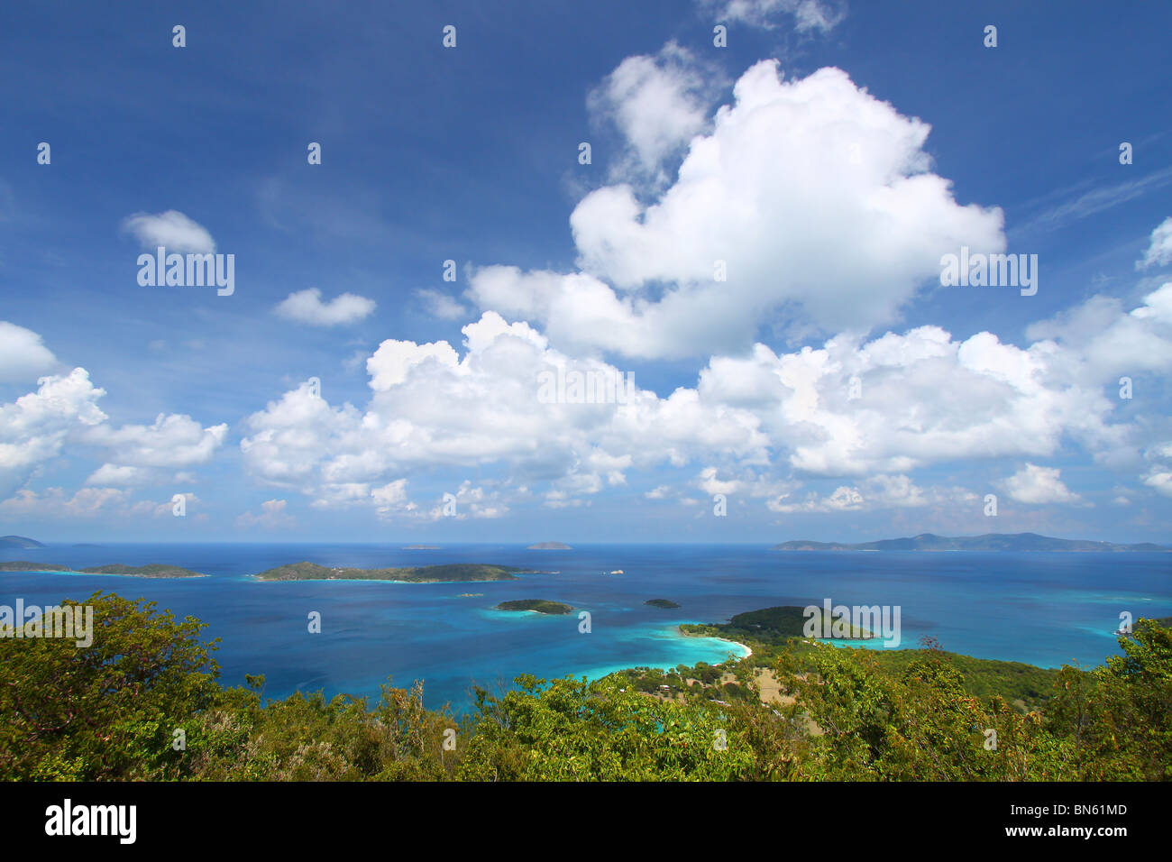 Beautiful Caneel Bay (USVI Stock Photo - Alamy