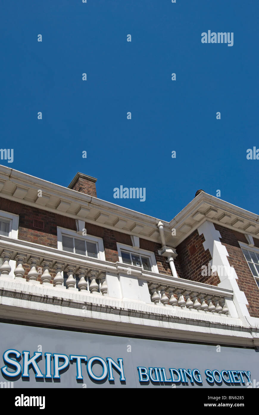 branch of the skipton building society on the ground floor of a 19th ...