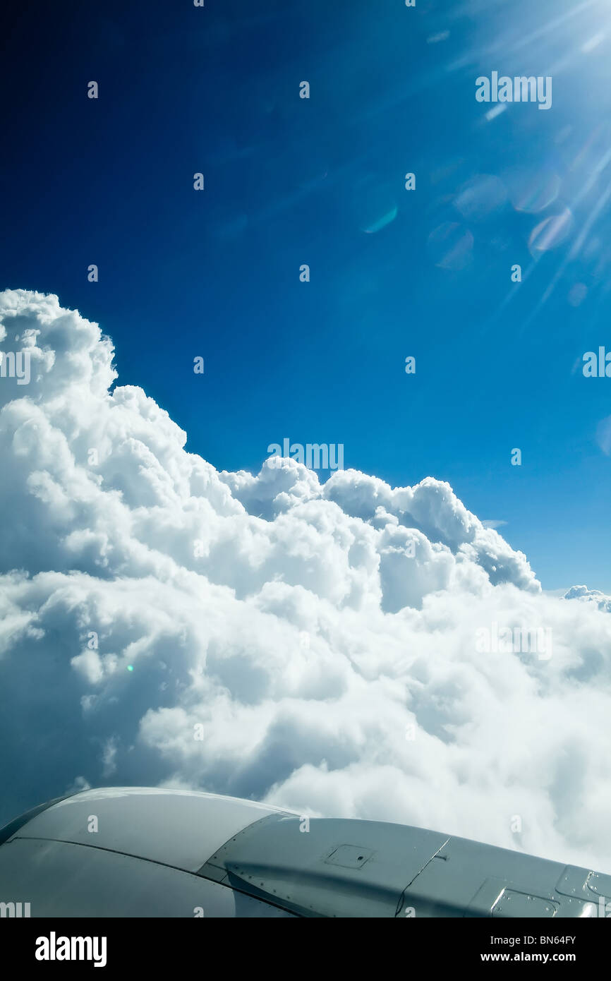 Point view wing clouds from hi-res stock photography and images - Alamy