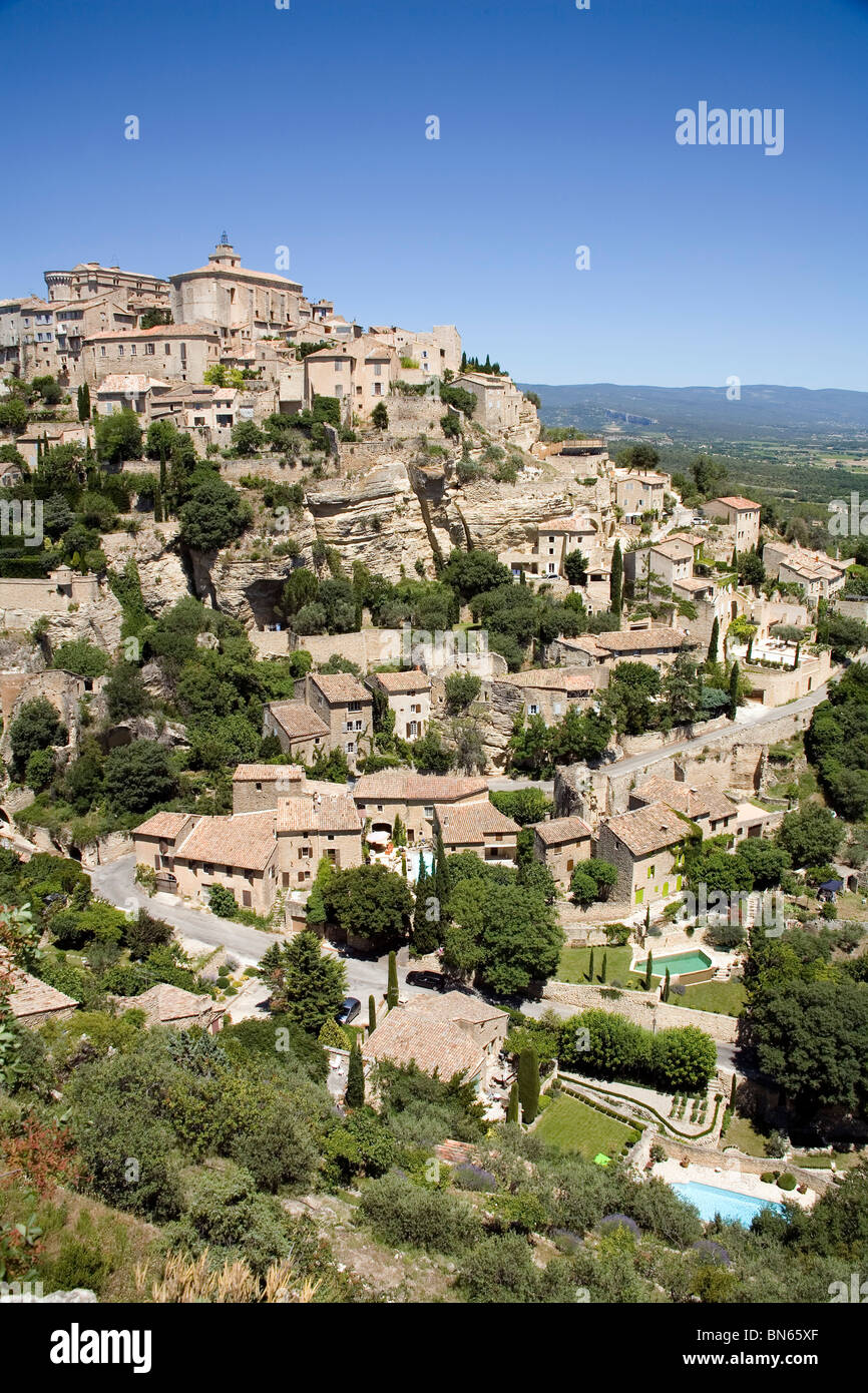 The Village of Gordes in Provence France Stock Photo - Alamy