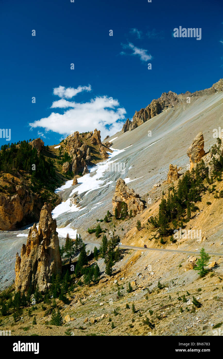 LA CASSE DESERTE, COL D'IZOARD, HAUTES ALPES, QUEYRAS, FRANCE Stock ...