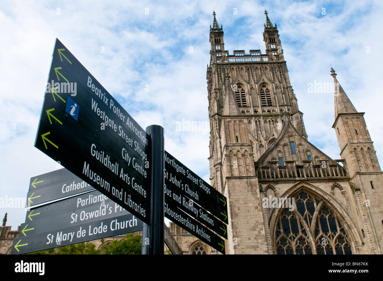 Gloucester Cathedral, Gloucester, Gloucestershire UK Stock Photo - Alamy