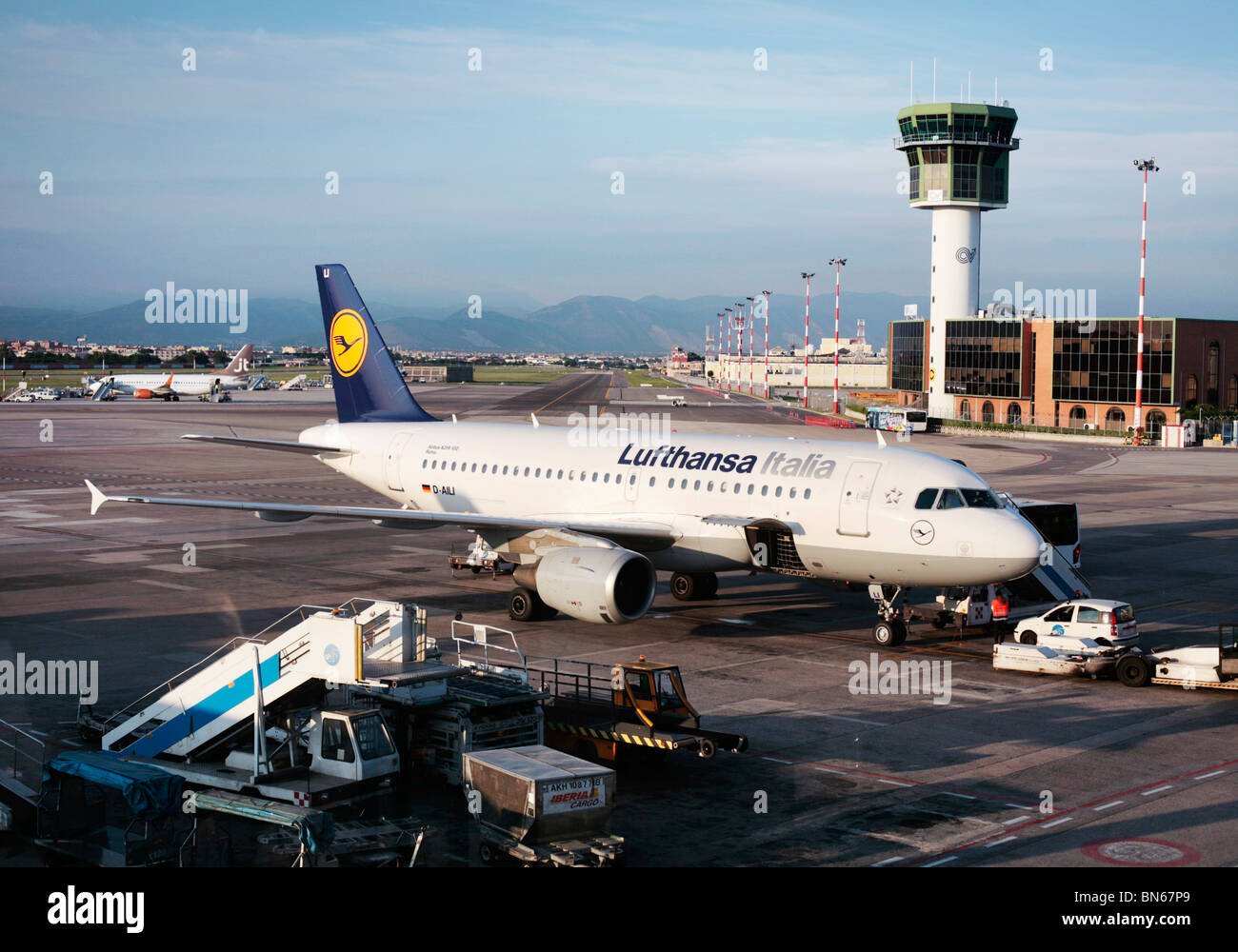 Naples airport hi-res stock photography and images - Alamy