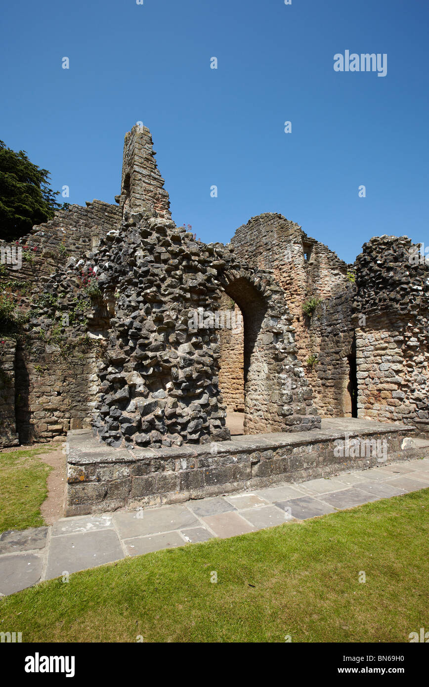 Caldicot Castle, Caldicot, South Wales, UK Stock Photo - Alamy