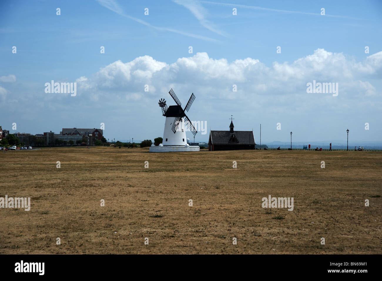 The Windmill at Lytham Stock Photo - Alamy