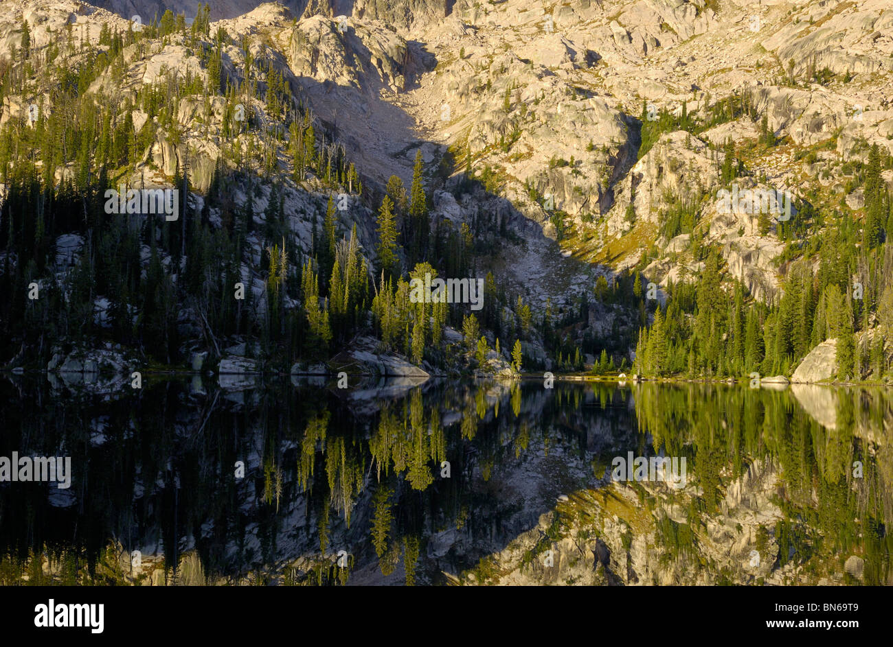Baron Lake, Sawtooth Mountains, Sawtooth Wilderness / Sawtooth National ...