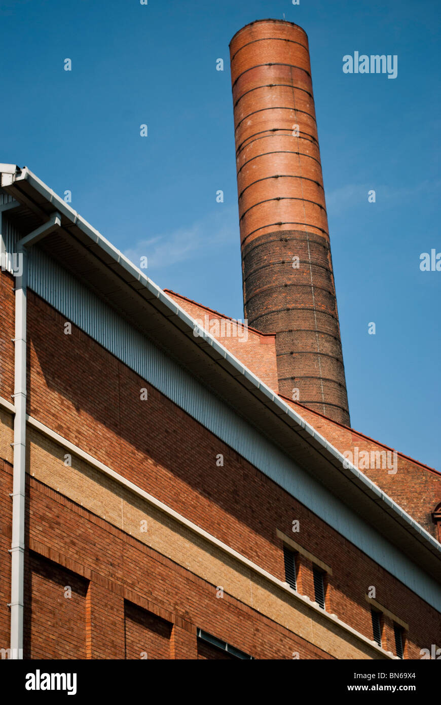 Chelsea power station pipe (London Stock Photo - Alamy