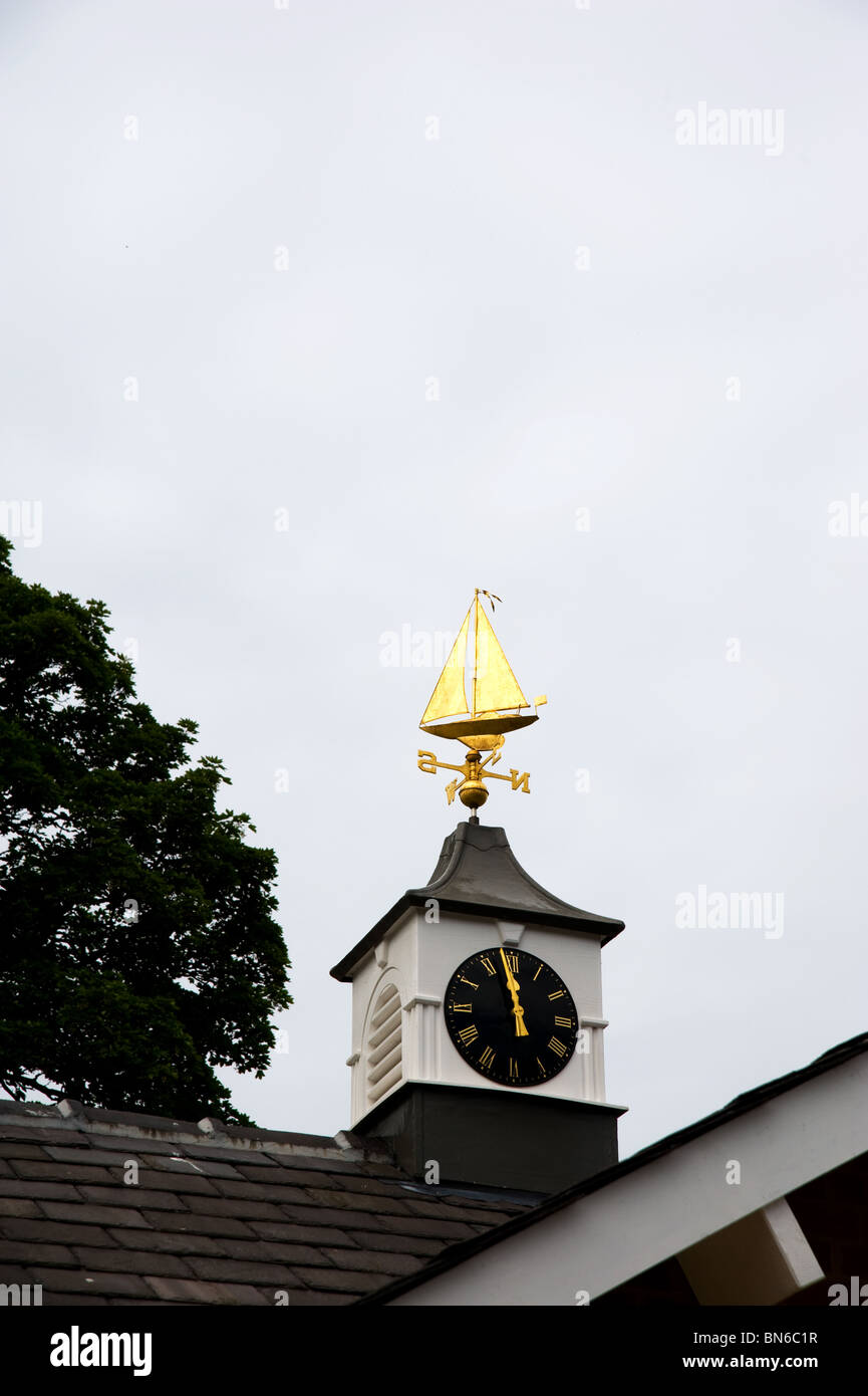 Clock and weather vane hi-res stock photography and images - Alamy