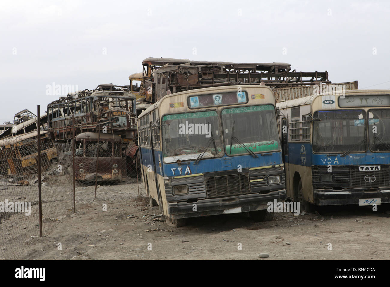 Kabul bus station Stock Photo - Alamy