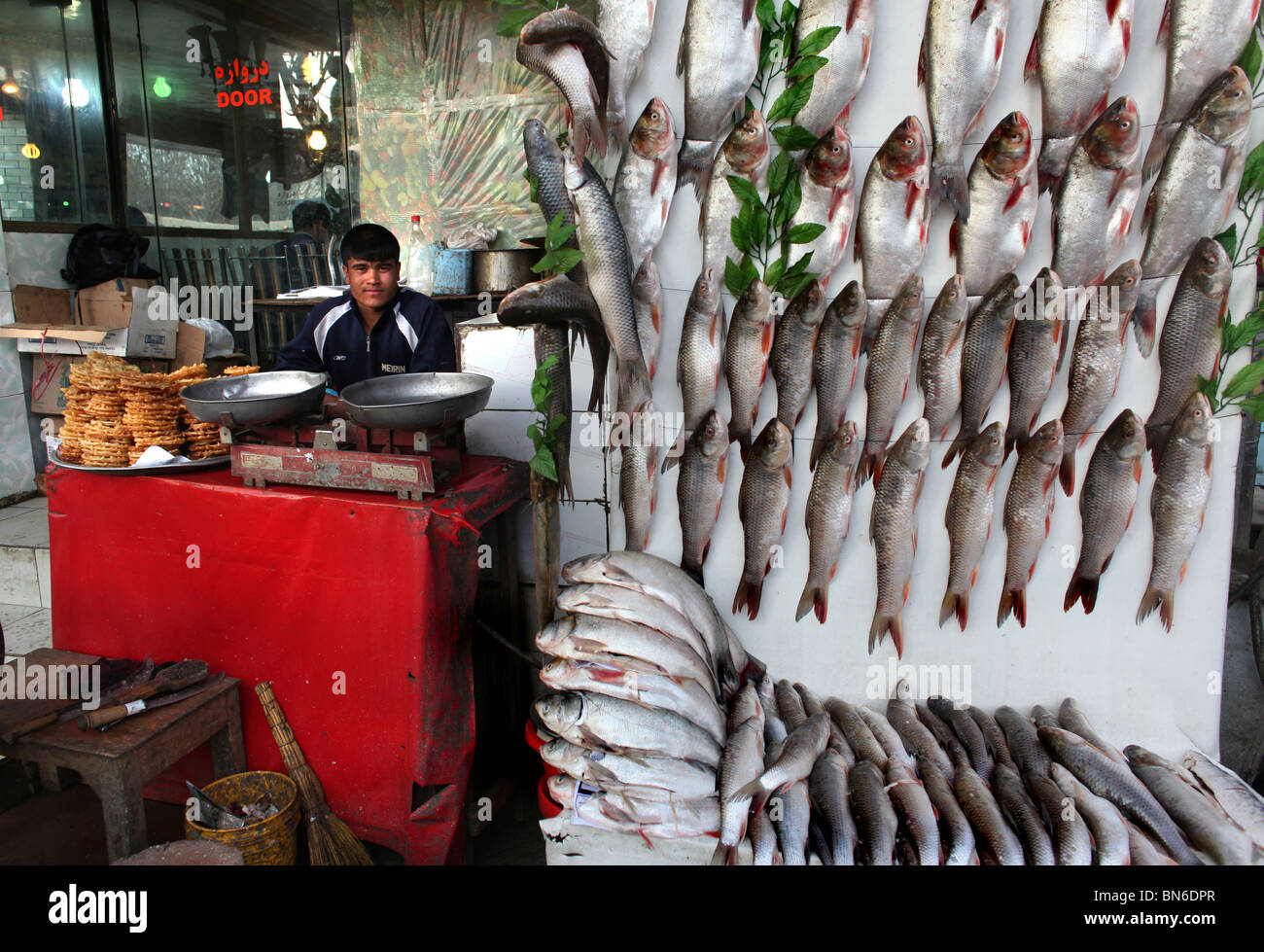 Fish shop in kabul hi-res stock photography and images - Alamy