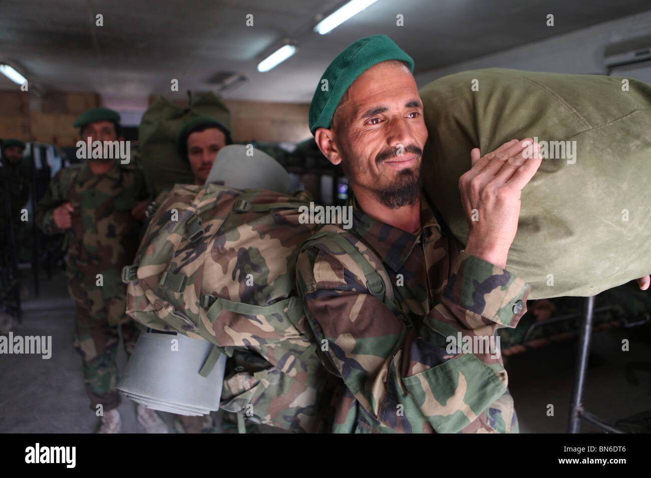 Afghan national army ana soldiers in tarin kowt hi-res stock ...