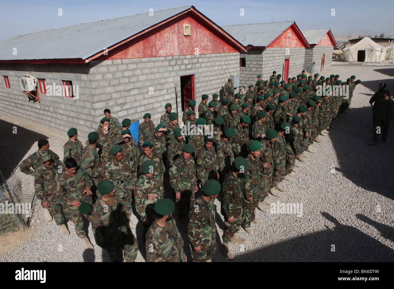 Afghan national army ana soldiers in tarin kowt hi-res stock ...