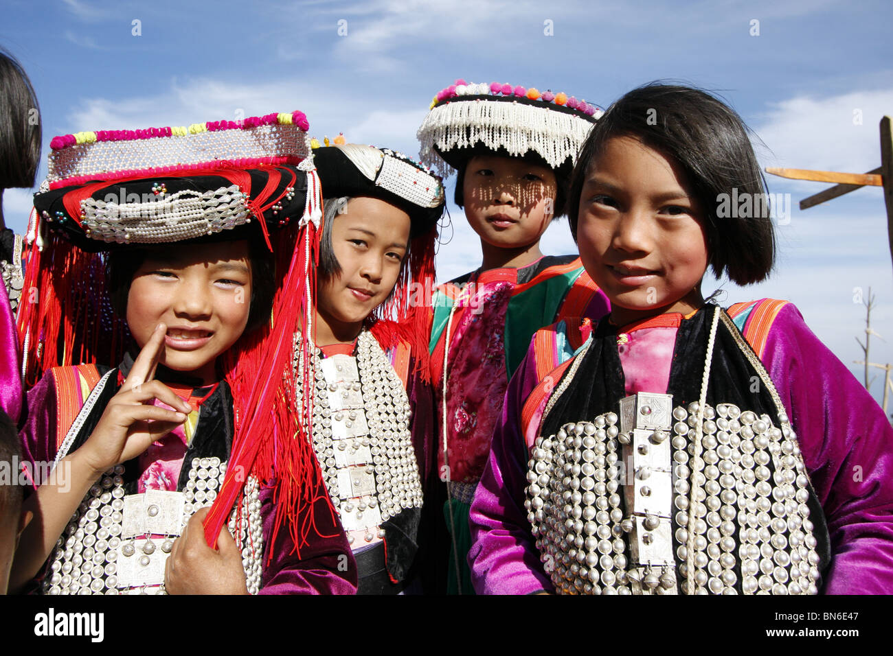 Lahu tribe kids hi-res stock photography and images - Alamy