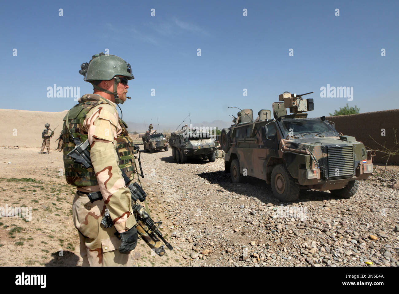Dutch troops in Uruzgan, Afghanistan Stock Photo - Alamy