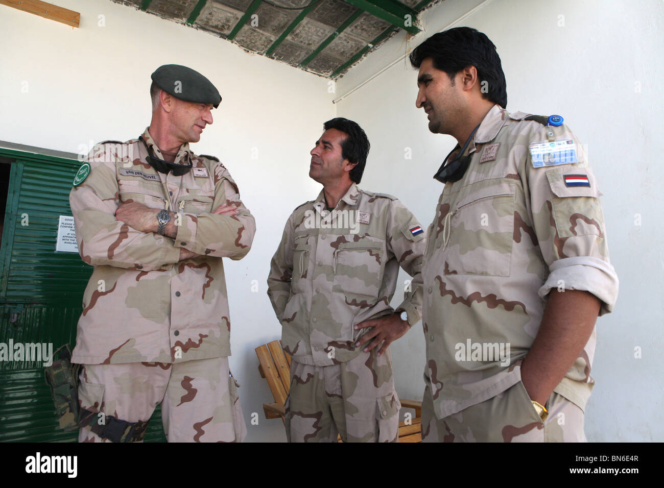 Dutch general 'kees van den heuvel' of the uruzgan ISAF troops ...