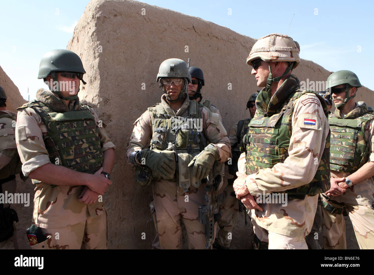 Dutch troops in Uruzgan, Afghanistan Stock Photo - Alamy