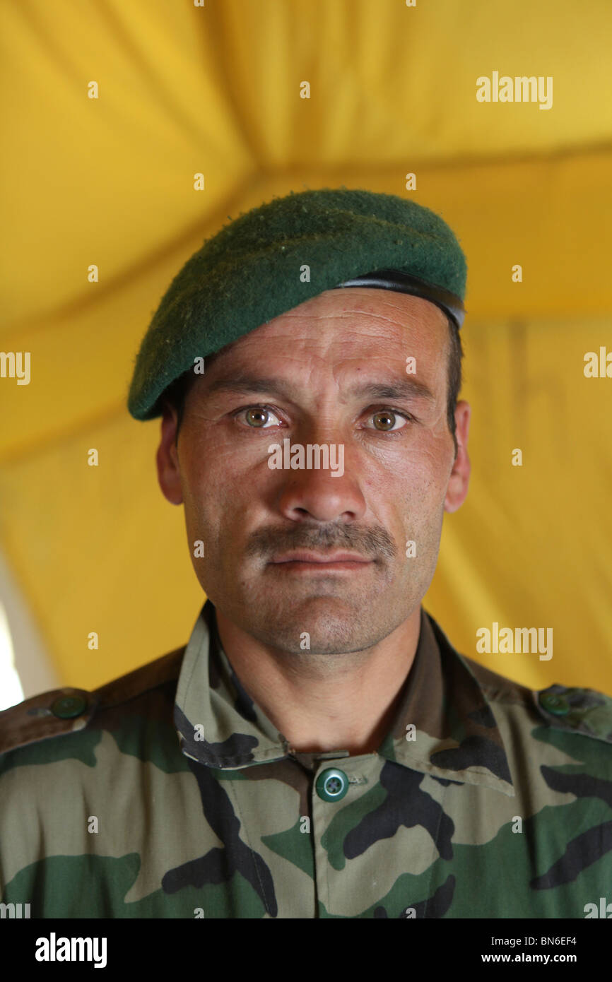Afghan National Army (ANA) soldiers in Tarin Kowt, Afghanistan Stock ...