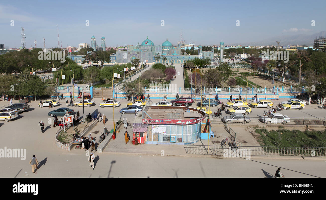Hazrat ali mosque in Mazar-i-sharif (afghanistan) where Ali is believed ...