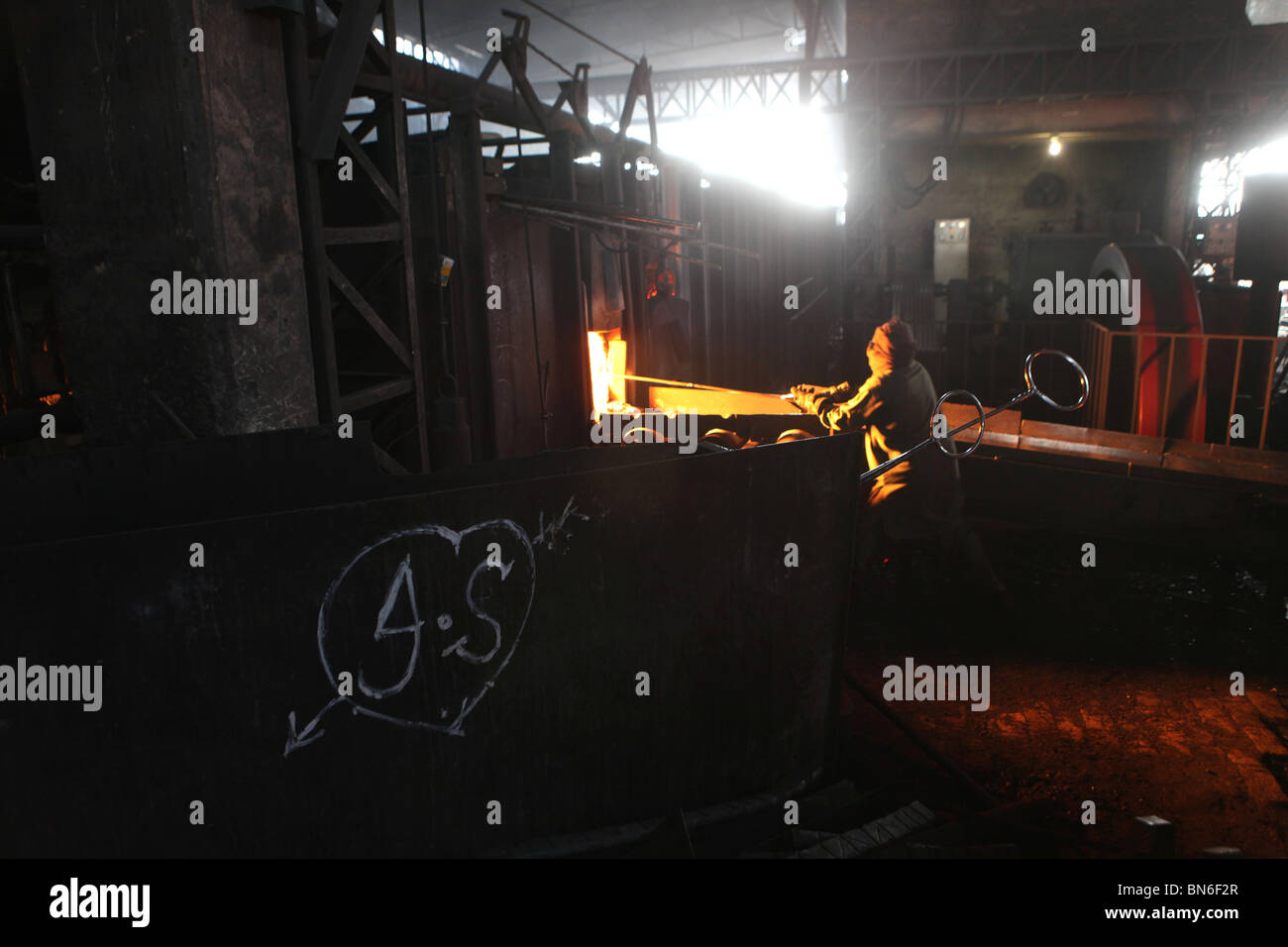 Steel factory in islamabad, Pakistan Stock Photo - Alamy