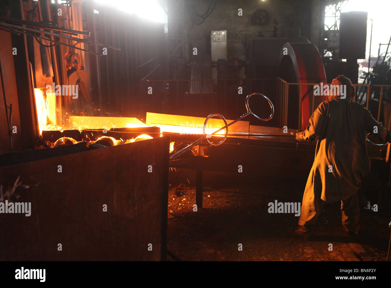 Steel factory in islamabad, Pakistan Stock Photo - Alamy