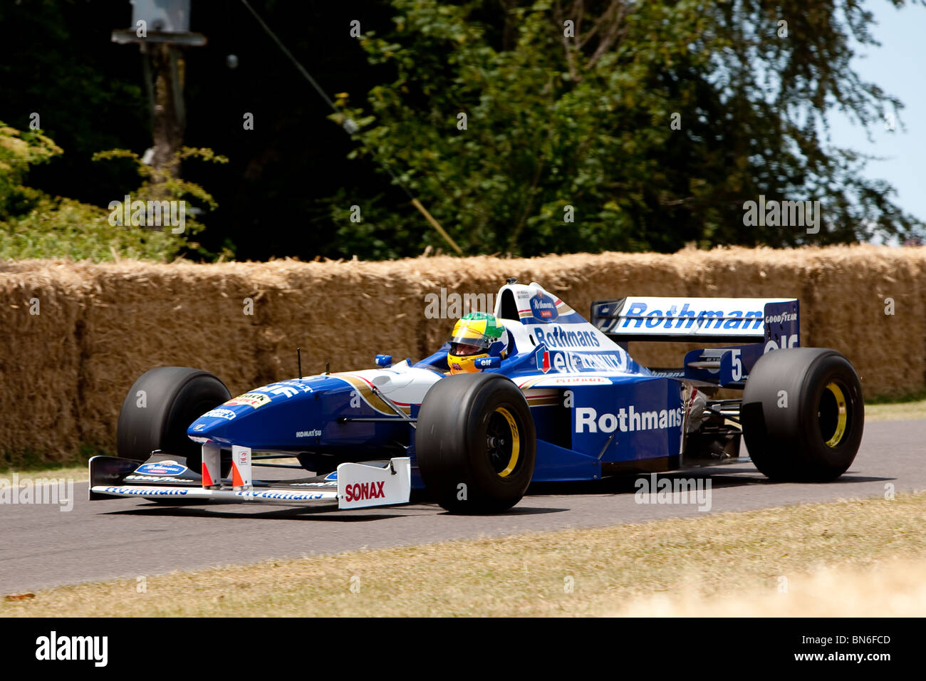 Williams Renault FW18 1996 at the Goodwood Festival of Speed Stock ...