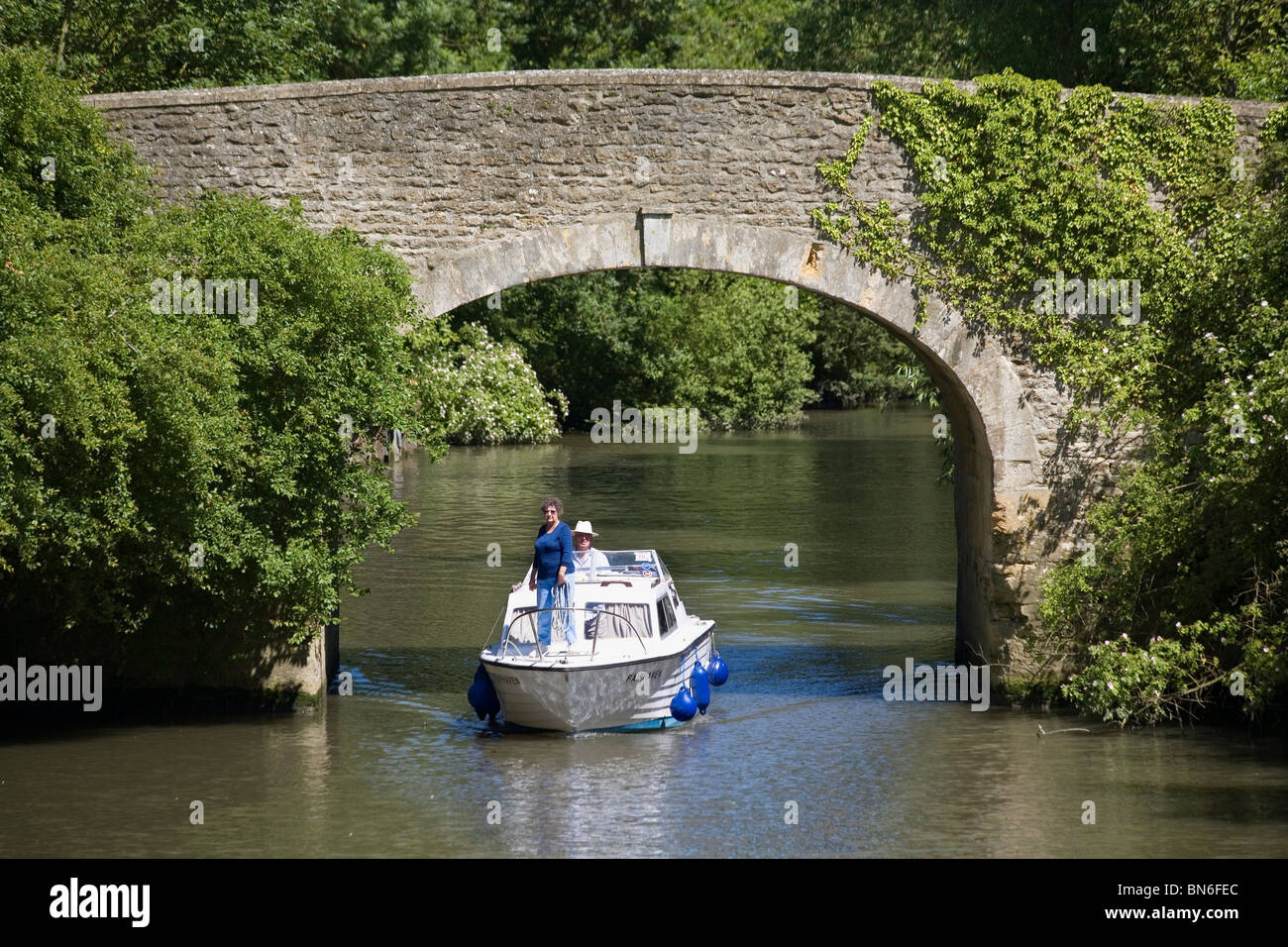 England Oxfordshire Culham bridge River Thames near Abingdon Stock ...
