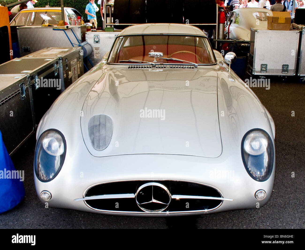 300 SLR Mercedes Uhlenhaut Coupe1955 at the Festival of Speed Goodwood 2010 Stock Photo - Alamy