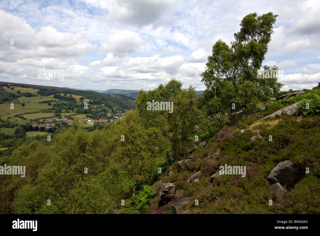 Froggatt edge peak district hi-res stock photography and images - Alamy