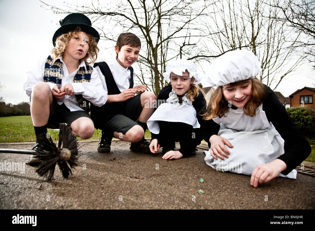 Victorian children hi-res stock photography and images - Alamy