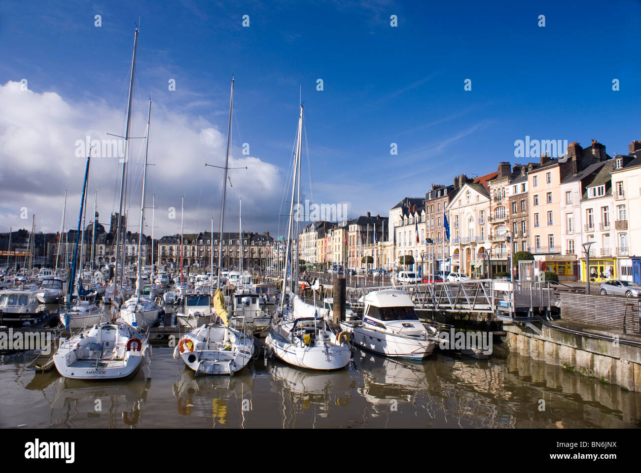 Normandy harbour of dieppe hi-res stock photography and images - Alamy