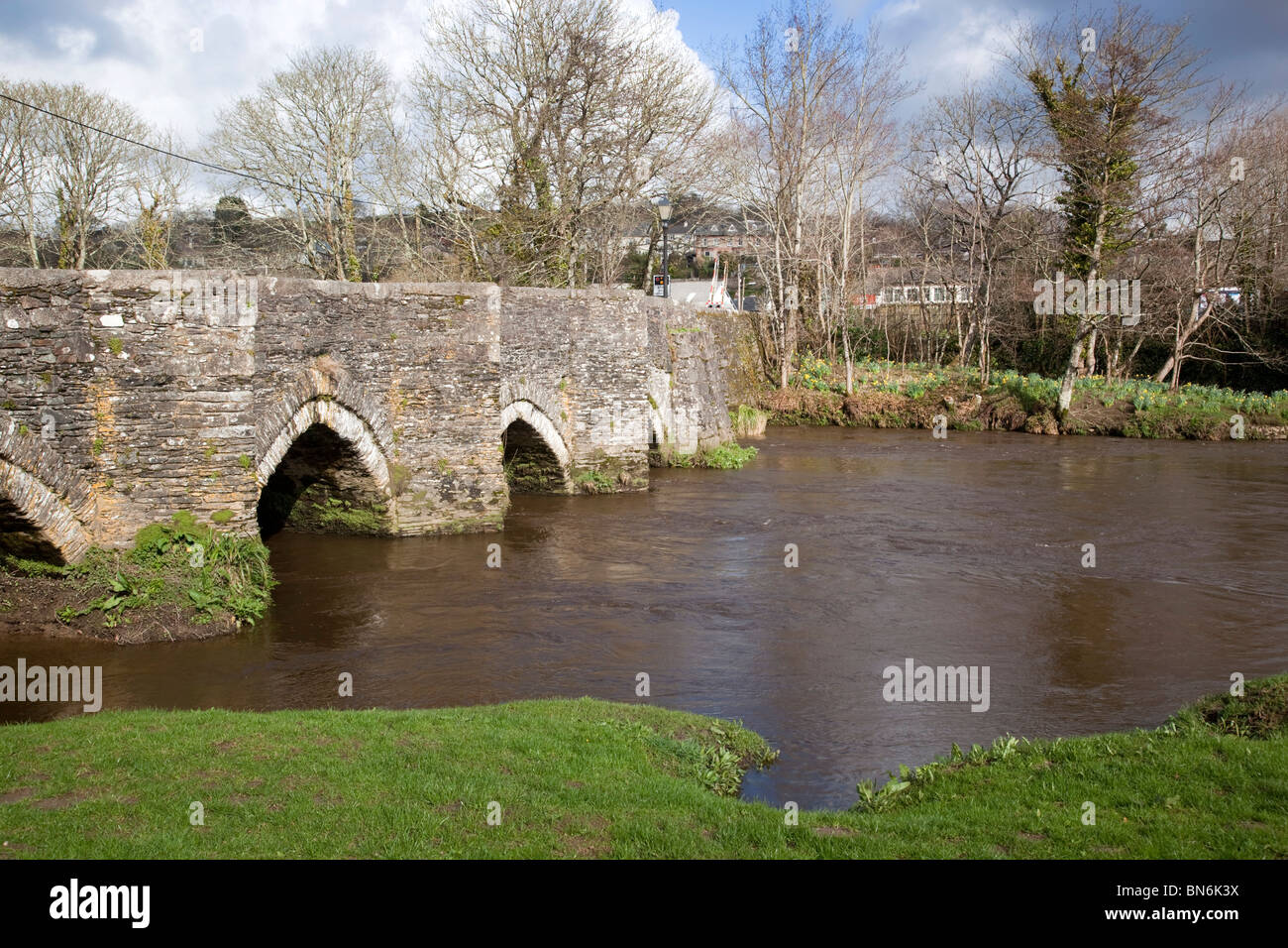 River Fowey; Lostwithiel; Cornwall Stock Photo - Alamy