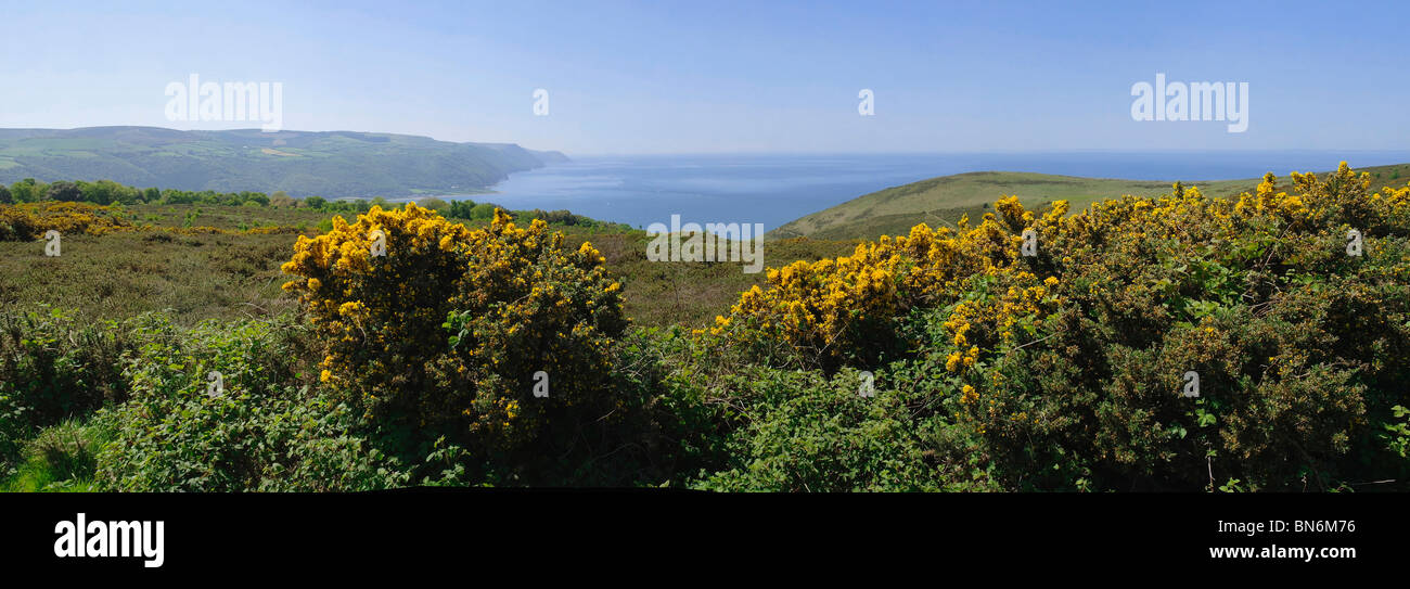 path north hill minehead somerset Stock Photo - Alamy