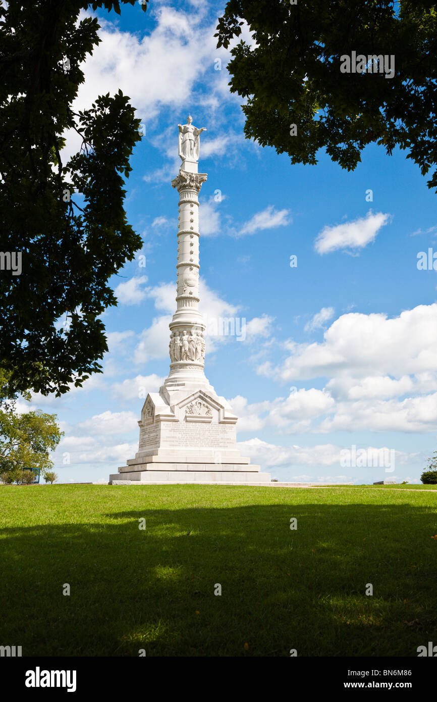 Yorktown, Virginia - Sep 2009 - Victory Monument in Historic Yorktown ...