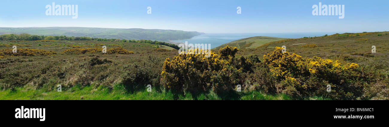 path north hill minehead somerset Stock Photo - Alamy