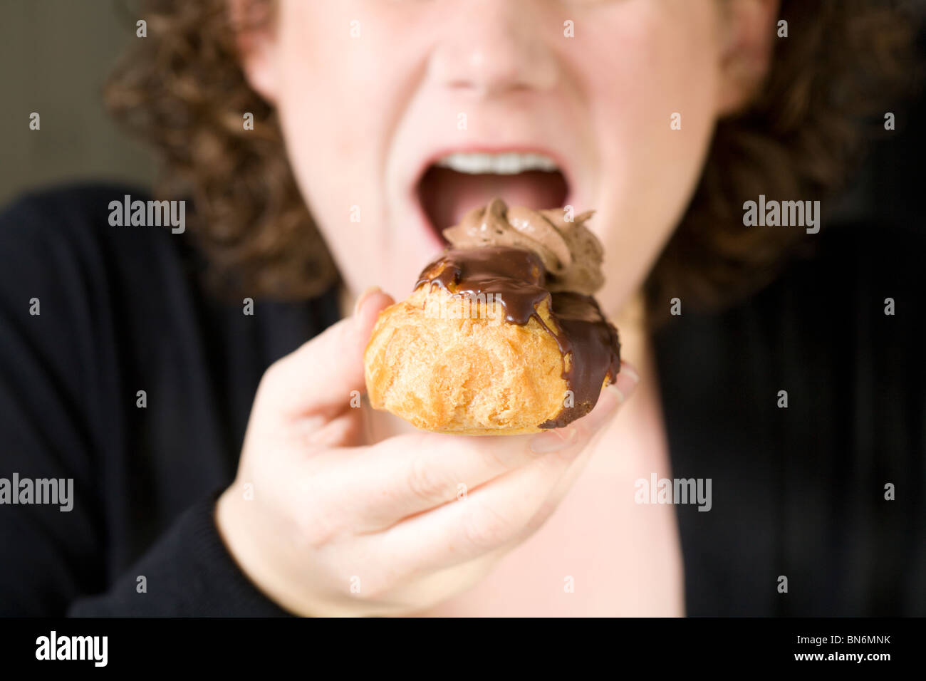 Eat dessert hi-res stock photography and images - Alamy